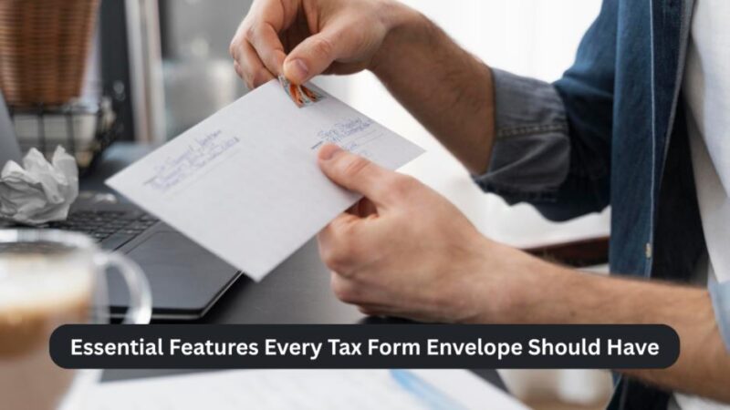 Essential Features Every Tax Form Envelope Should Have - Muse Mark Magazine